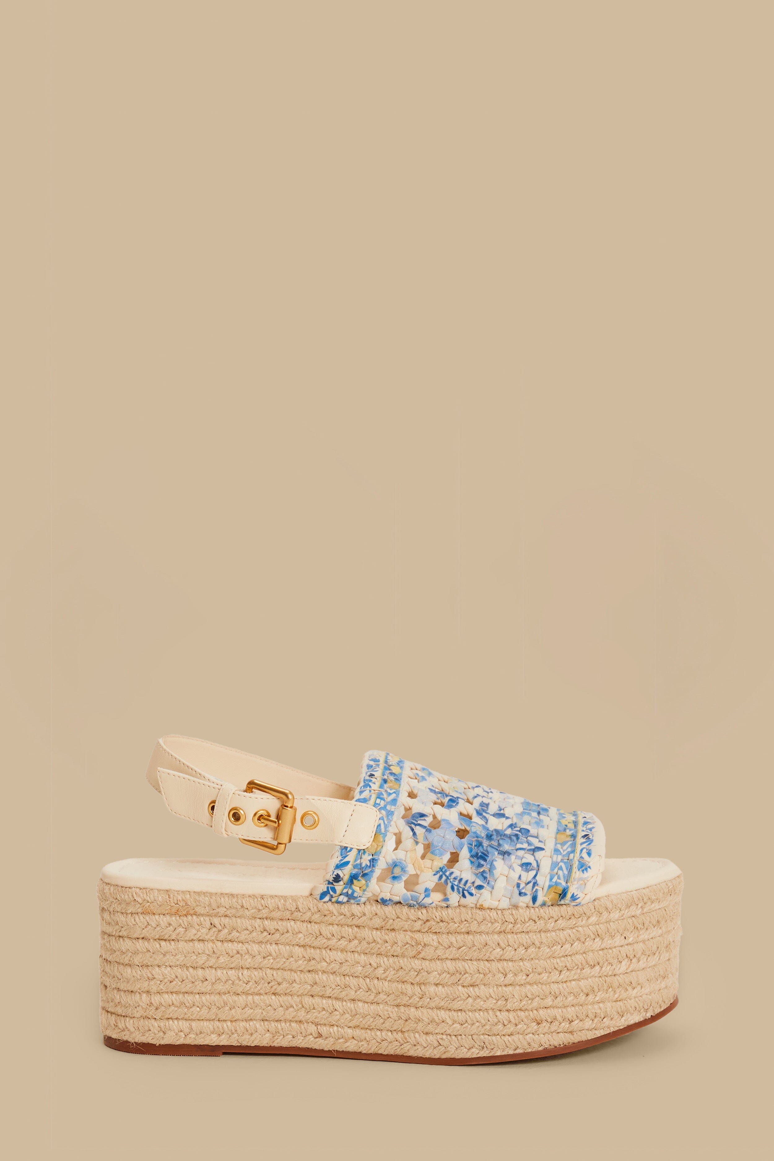 Woven Flatform Sandal | FARM Rio