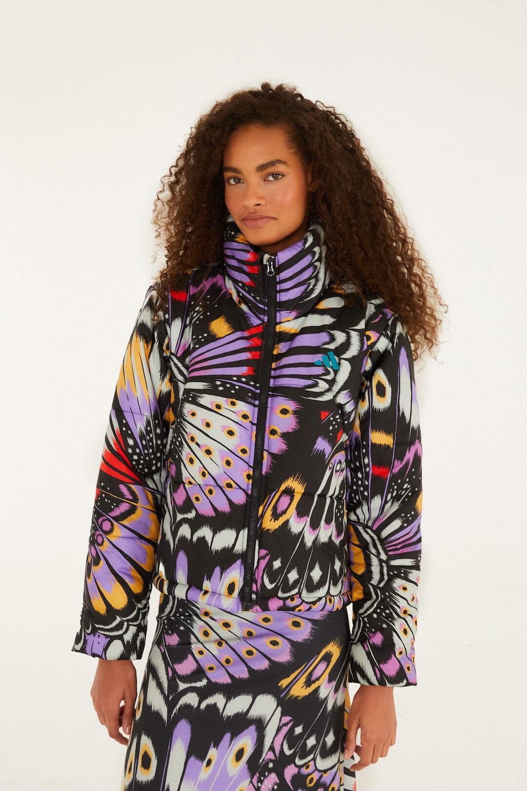 Colorfly Lilac Adidas Puffer Jacket | FARM Rio